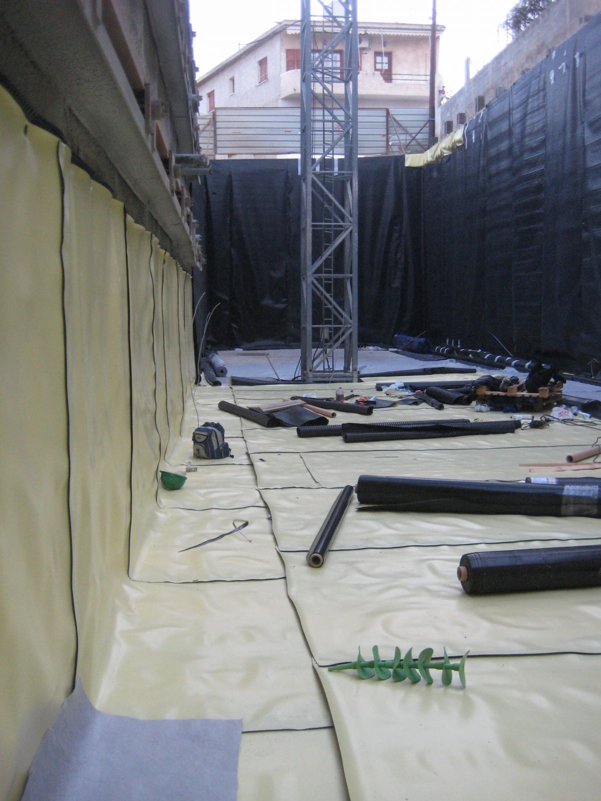 Synthetic Waterproofing Membranes | GEOCHEM ENGINEERING S.A.